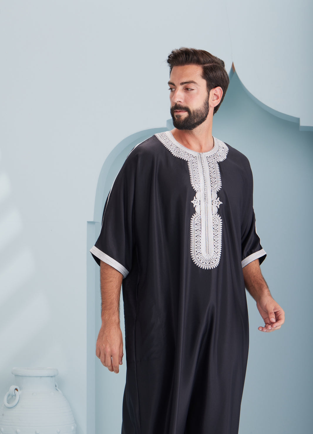 Classic Moroccan Thobes | Short Sleeve Traditional Thobes – Thobeluxe